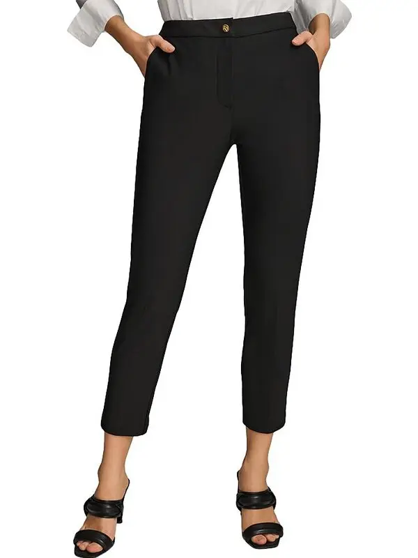 Donna Karan New York Tailored Trousers - Black