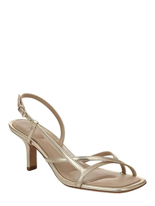 Vince Lilian Slingback Sandals - Champagne