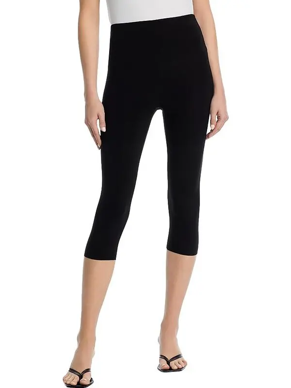 Norma Kamali Pedal Pusher Pants - Black
