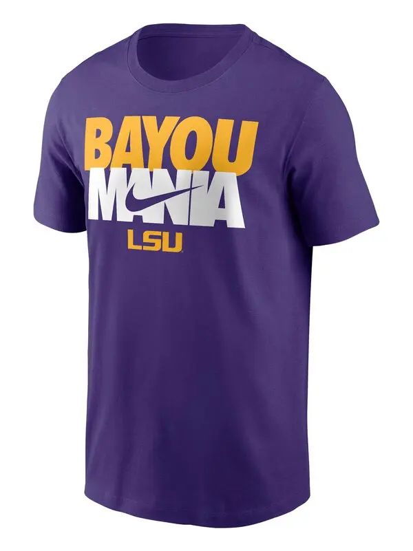 Nike Lsu Campus Local Madness College T-shirt - Purple