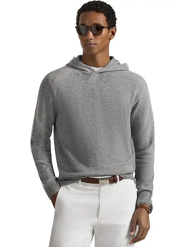Polo Ralph Lauren Cashmere Hooded Sweater - Grey