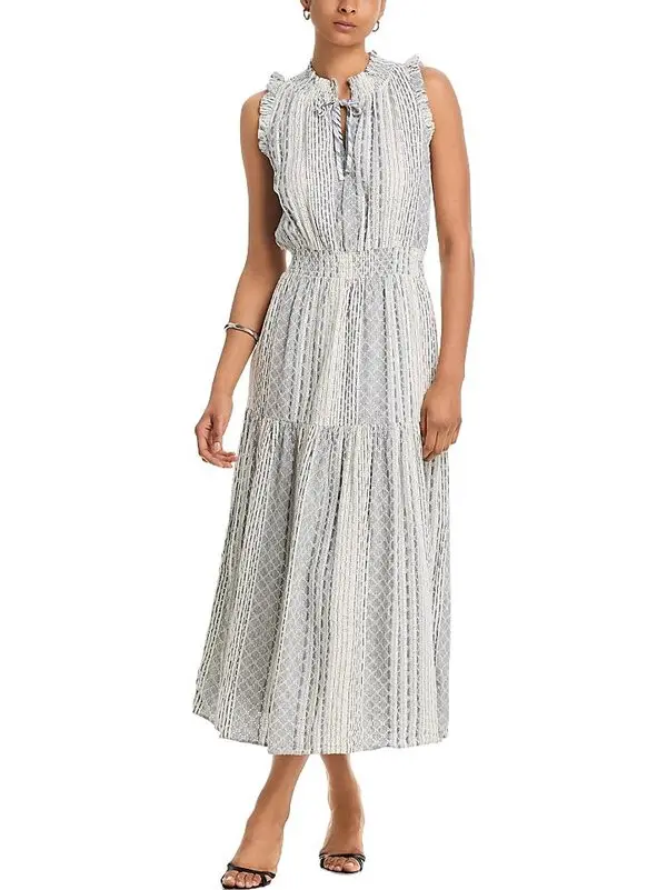 Rails Alessi Dress - Striped Eyelet