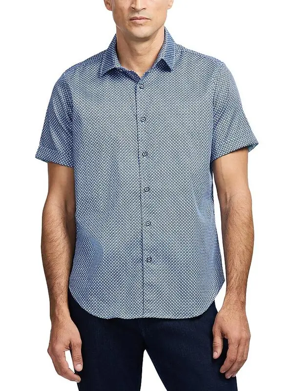 Robert Graham Grinnell Short Sleeve Woven Shirt - Multi
