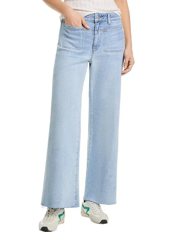 Paige Anessa High-rise Wide-leg Jeans - La Belle
