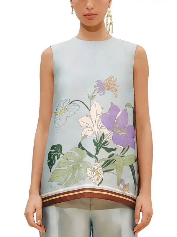 ALEMAIS Alfie Top - Ice Blue