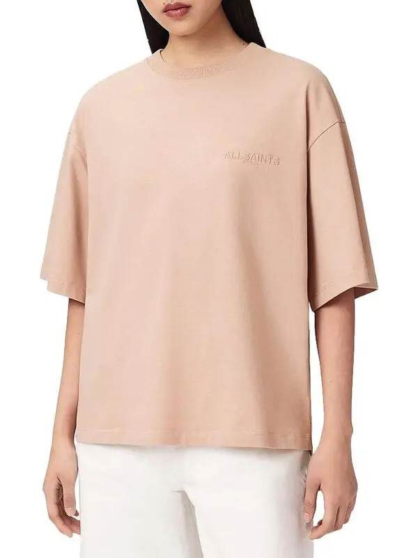 ALLSAINTS Covenant Amelie Tee - Dusty Pink