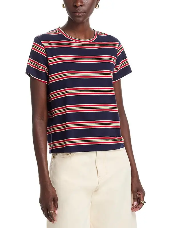 The Great. The Little Tee - Scout Stripe