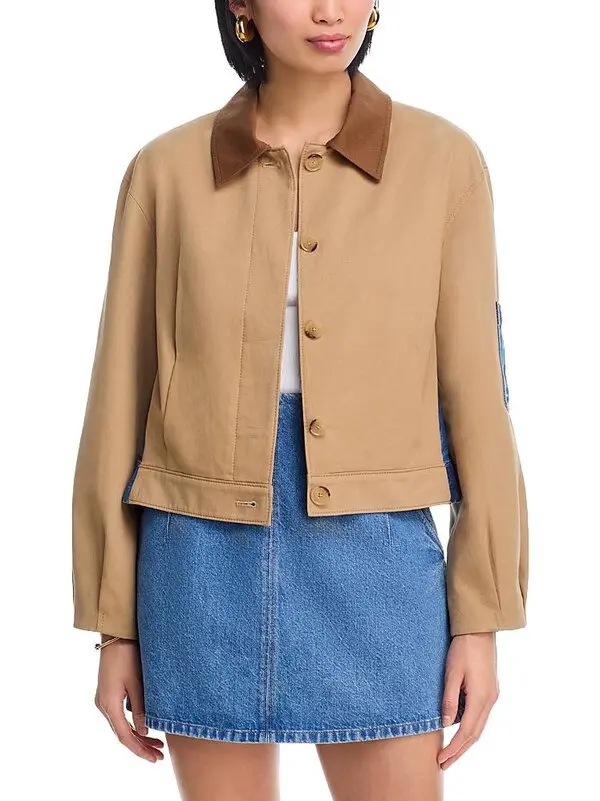 Tanya Taylor Gabe Jacket - Dark Khaki