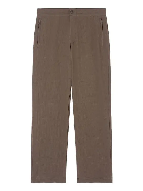 Emporio Armani Crepe Jersey Trousers - Solid Medium