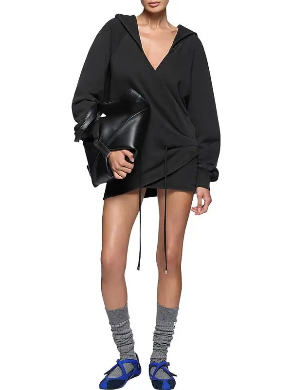 Attico Mini Dress - Washed Black