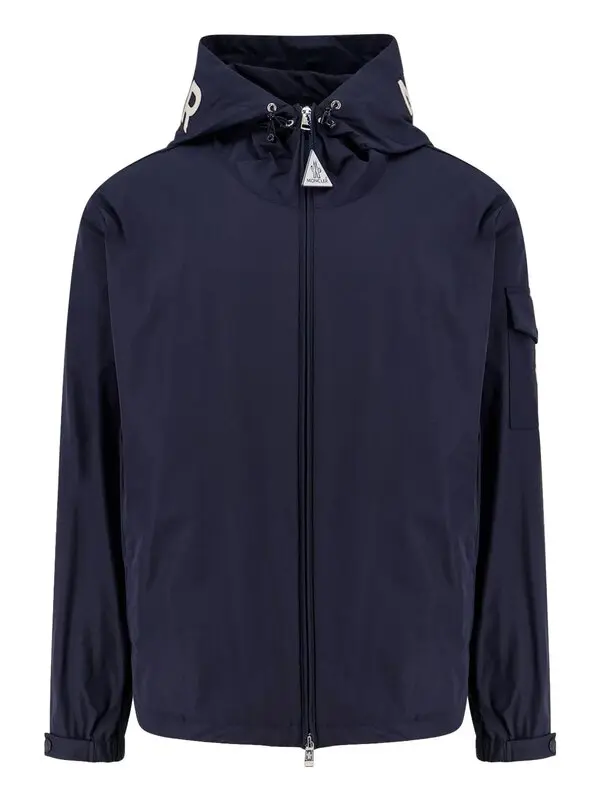 Moncler Sassiere Embroidered Jacket - Blue