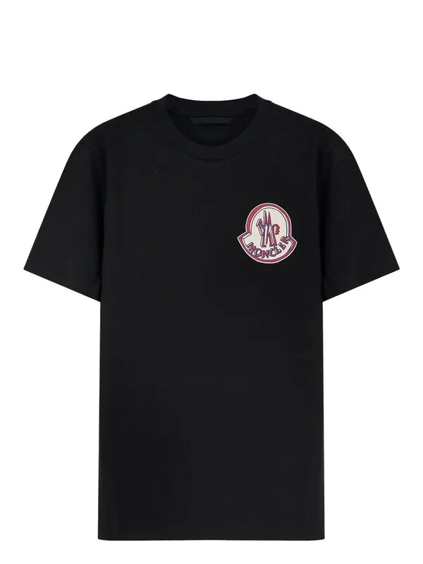 Moncler Cotton Tshirt - Black