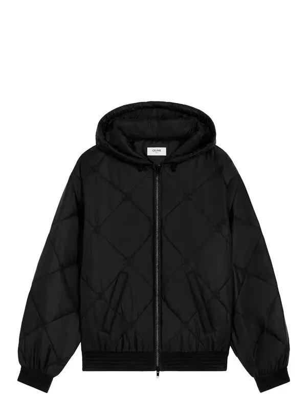 Celine Triomphe Quilted Jacket - Black