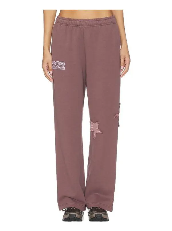 THE MAYFAIR GROUP X Bella Hadid Sweatpants - Peppercorn