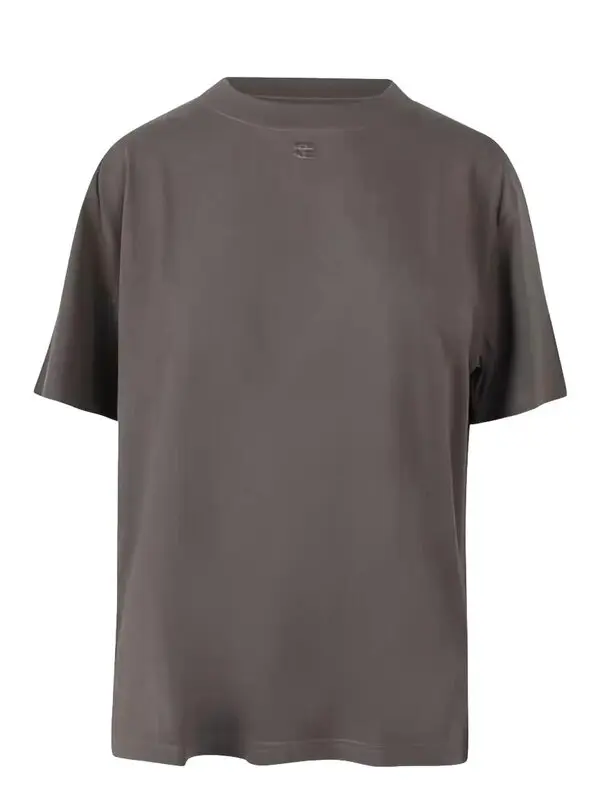 COURREGES Crewneck T-shirt - Grey