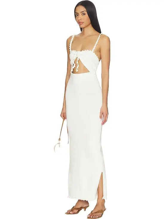 LOVERS AND FRIENDS Kinslee Knit Maxi Dress - Ivory