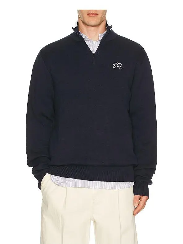 MALBON Sorrel Sweater - Navy
