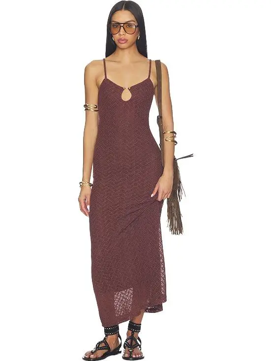 Superdown Kailani Maxi Dress - Brown