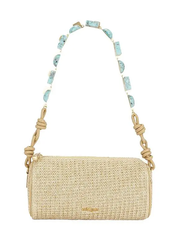 Cult Gaia Zozina Shoulder Bag - Ibiza Turquoise
