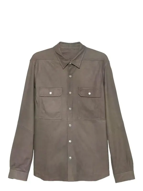 Rick Owens Patch-pocket Jacket - Brown