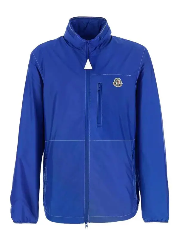 Moncler Arrakis Contrast-stitching Jacket - Blue