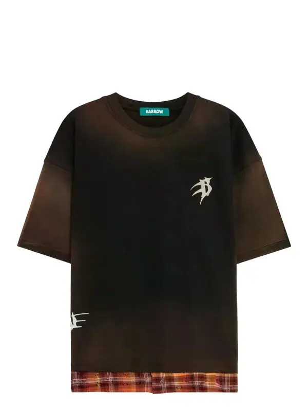BARROW Graphic T-shirt - Brown