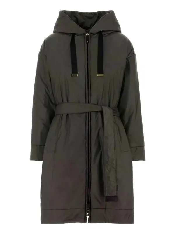 Max Mara Dioniso Belted Coat - Grey
