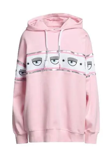 CHIARA FERRAGNI Sweatshirt In Light Cotton - Pink