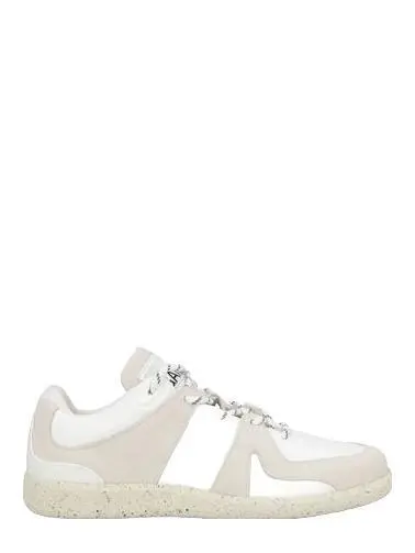GANNI Light Leather Sneakers - Grey