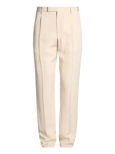 LARDINI Tapered High-waisted Pants - Beige