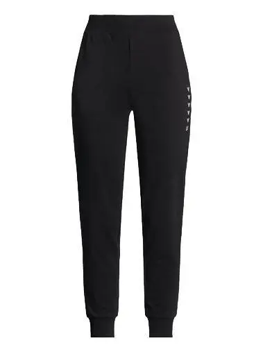 EA7 Track Pants In Cotton, Modal, And Acrylic - Black
