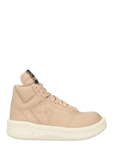CONVERSE X DRKSHDW Leather High-top Sneakers - Beige
