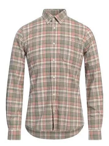 Barbour Shirt Size Linen, Cotton - Sage Green