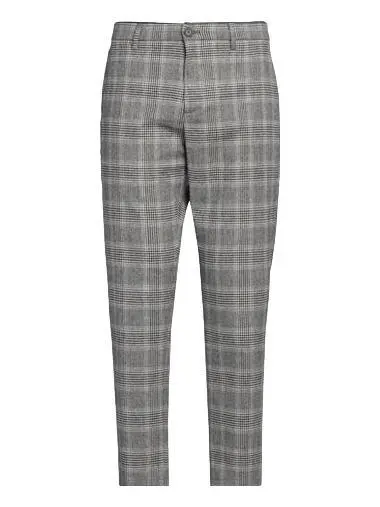 DEPARTMENT 5 Tapered Glen Plaid Pants - Black