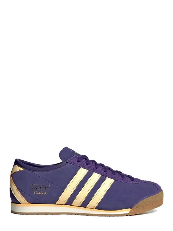 Adidas Italia 70s Low-profile Sneakers - Collegiate Purple / Orange Tint / Gold Metallic