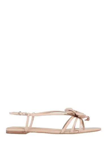 Lola Cruz Leather Sandals - Pink