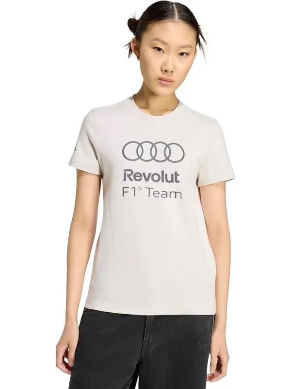 Adidas Audi Revolut F1 Team Dna Graphic Tee - Chalk Pearl