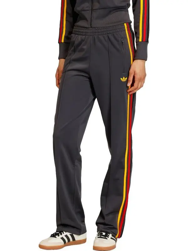 Adidas Firebird Classic Track Pants - Utility Black / Collegiate Gold / Team Power Red 2 / Black