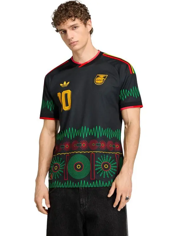 Adidas Jamaica 26 X Bob Marley Away Jersey - Black