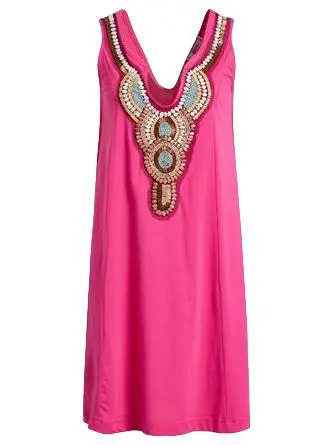 JIJIL Mini Flared Dress - Pink
