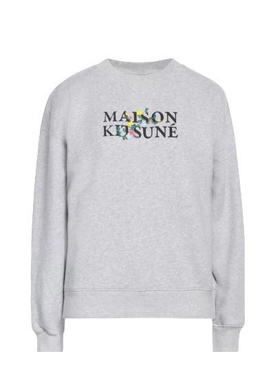 Maison Kitsuné Cotton Sweatshirt - Grey