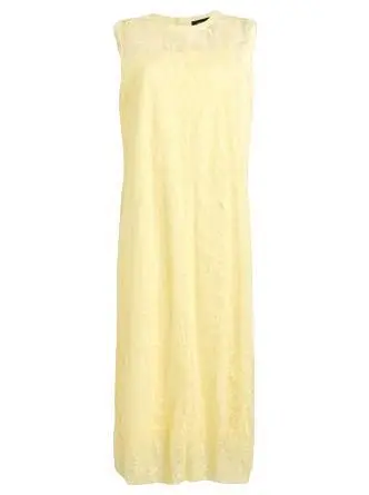 Fabiana Filippi Lace Midi Dress - Yellow