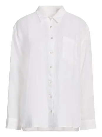 120% Lino Linen Shirt - White