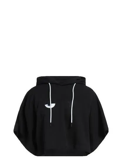 CHIARA FERRAGNI Cotton Sweatshirt - Black