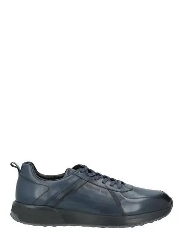 CERRUTI 1881 Leather Low-top Sneakers - Navy