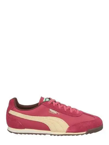PUMA Arizona Nylon Cowhide Sneakers - Red