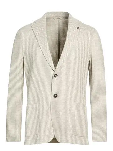 PAOLONI Jacquard-knit Blazer - Grey