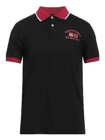 NORTH SAILS Polo Shirt Midnight Size Cotton, Elastane - Black