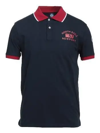 NORTH SAILS Polo Shirt Midnight Size Cotton, Elastane - Blue