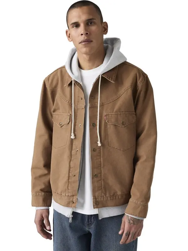 LEVI'S Western Shorthorn Trucker Jacket - Bison